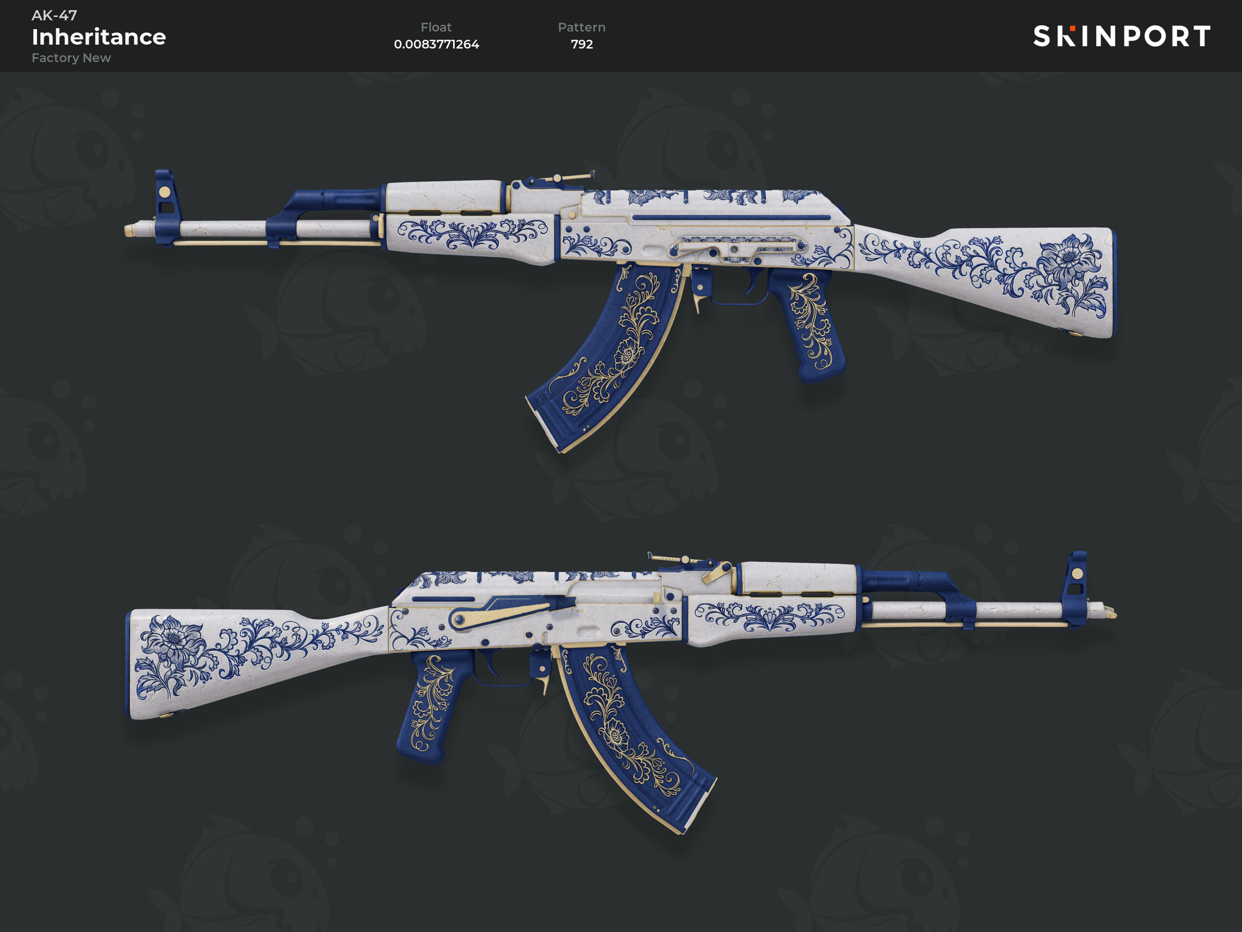[pc] Ak 47 Inheritance Factory New F 0 008377126418054104 P