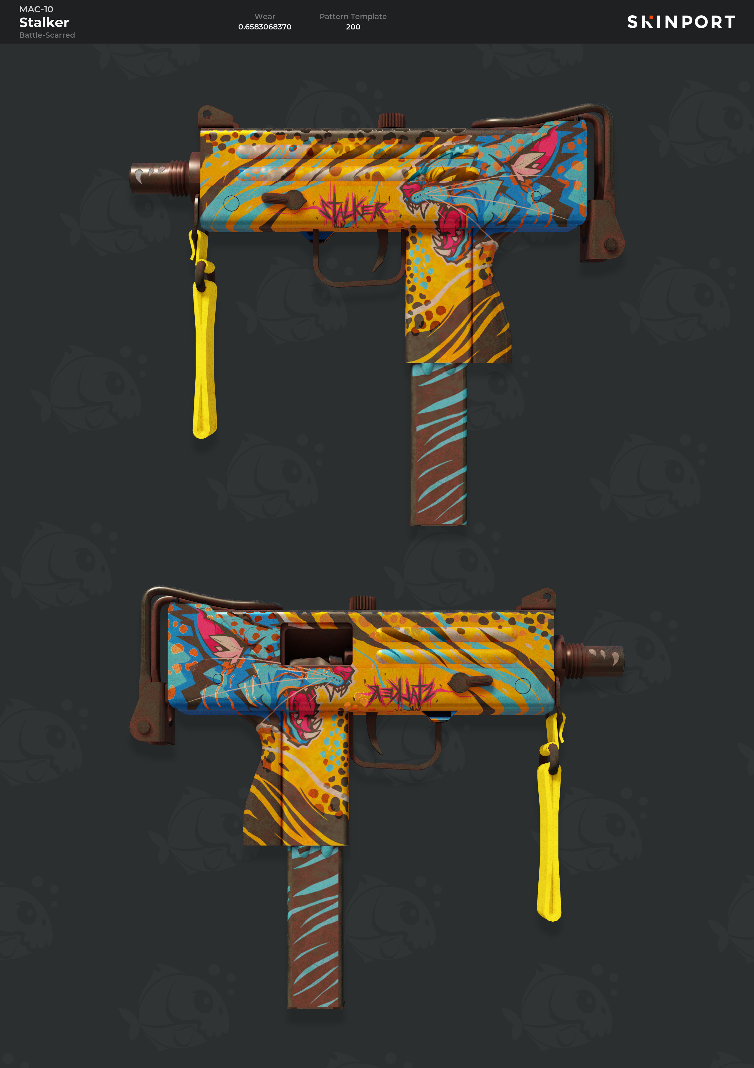 Купить MAC-10 | Stalker (Battle-Scarred) - цена 14.81 $ USD | Купить ...