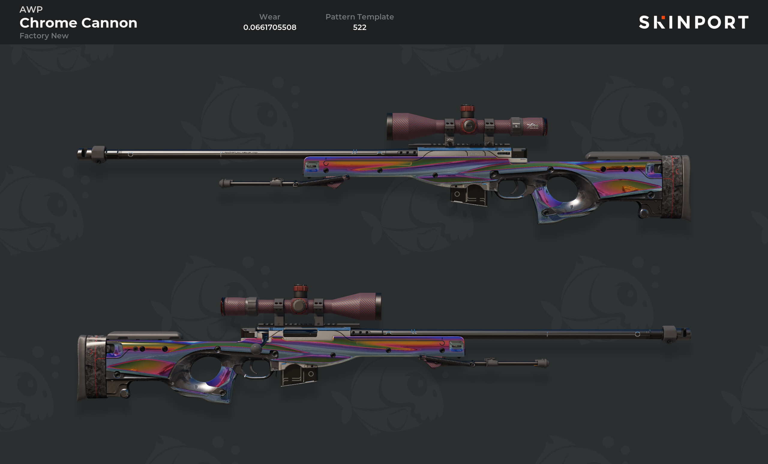 Купить AWP | Chrome Cannon (Factory New) - цена 137.5 $ USD | Купить ...