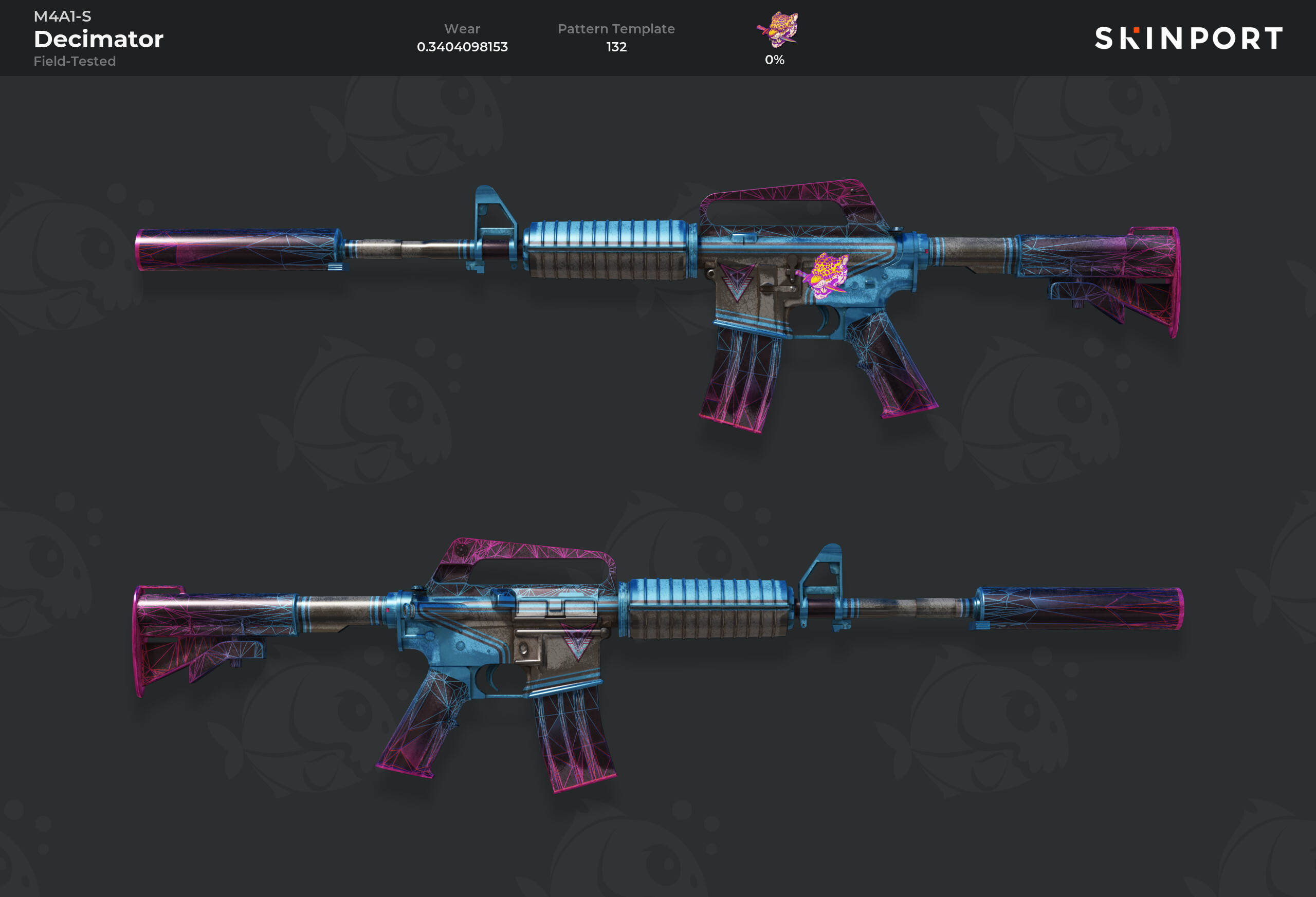 Купить M4A1-S | Decimator (Field-Tested) - цена 14.07 $ USD | Купить ...