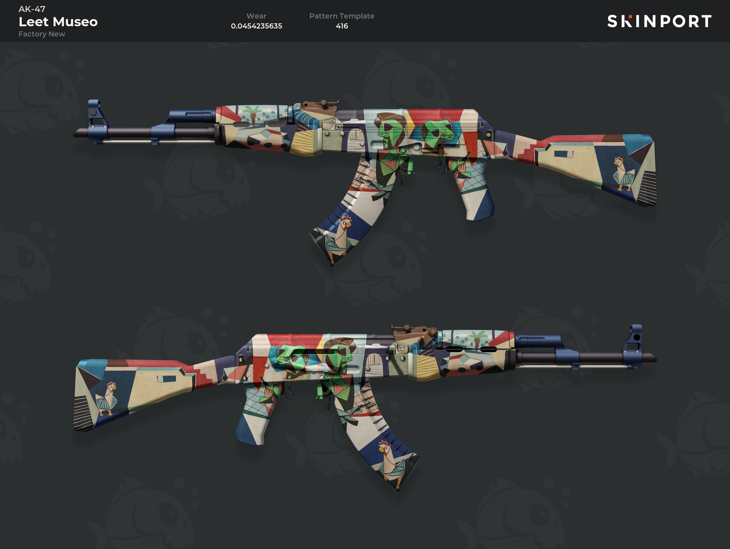 Buy AK-47 | Leet Museo (Factory New) - price 265.88 $ USD | Buy CS 2 ...