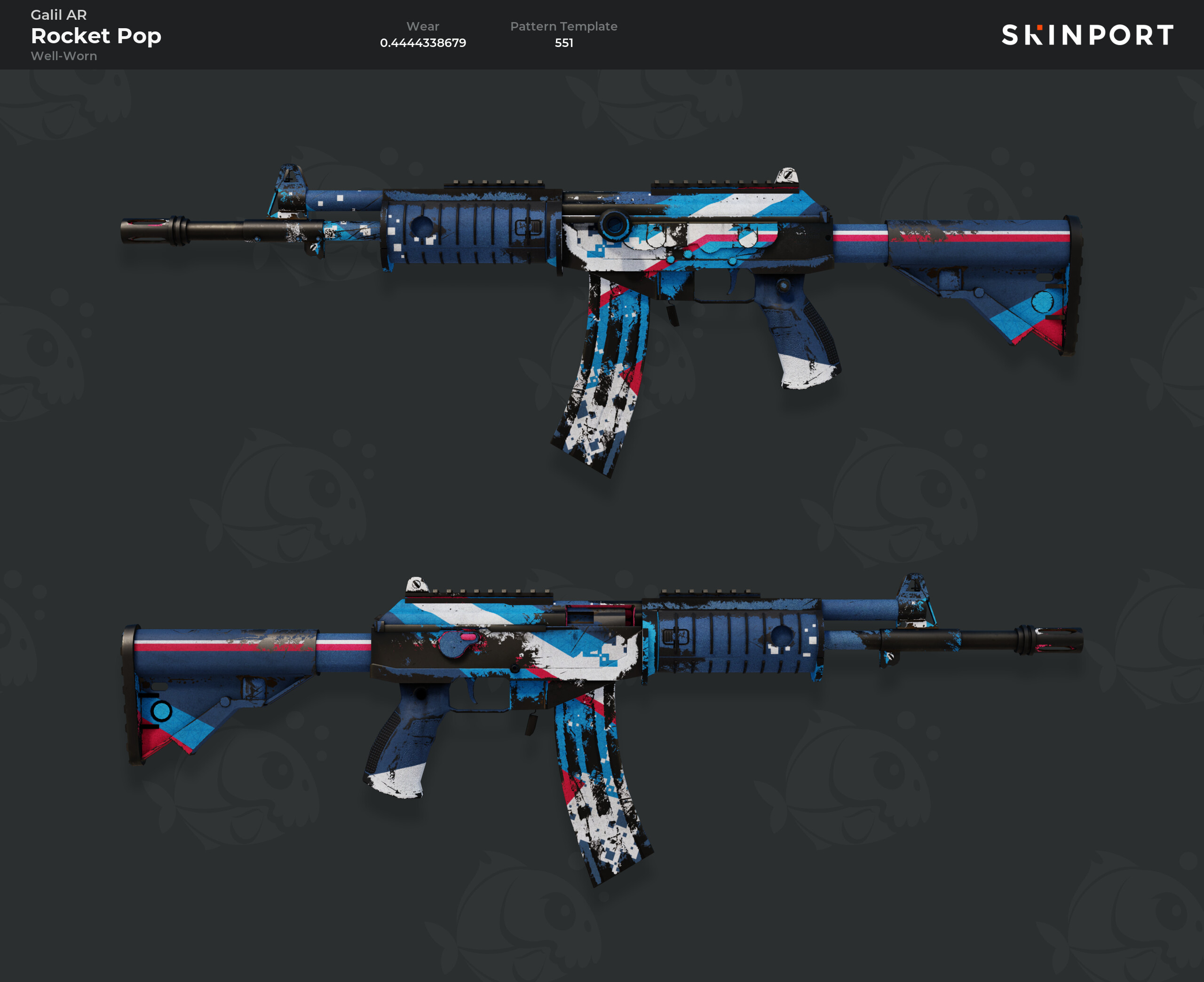 Купить Galil AR | Rocket Pop (Well-Worn) - цена 55.97 ₽ RUB | Купить скины КС 2 / КС ГО