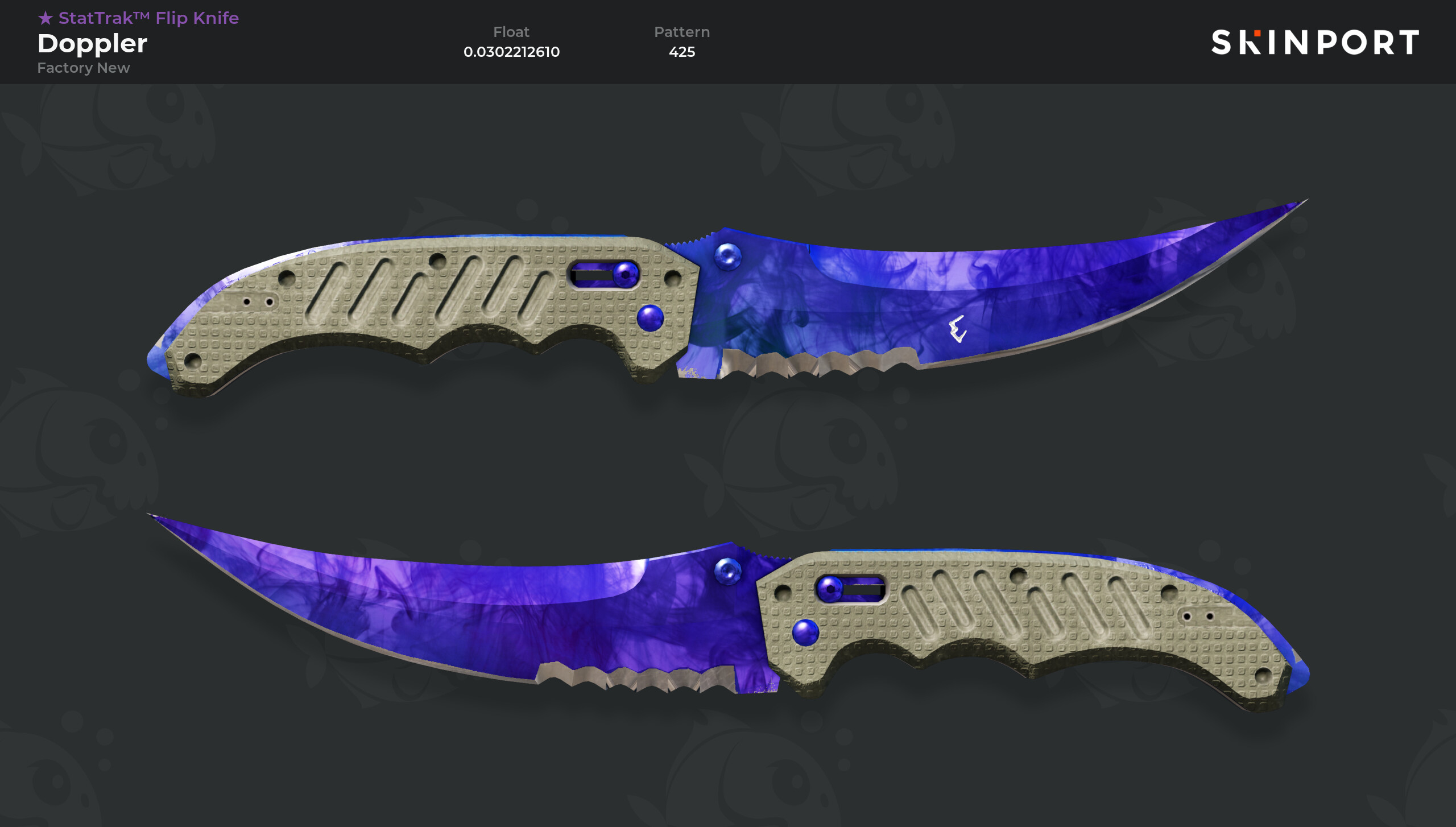 [H] ST Flip Sapphire + ST Skeleton Fade 96% [W] Bayonet Emerald / ANY ...