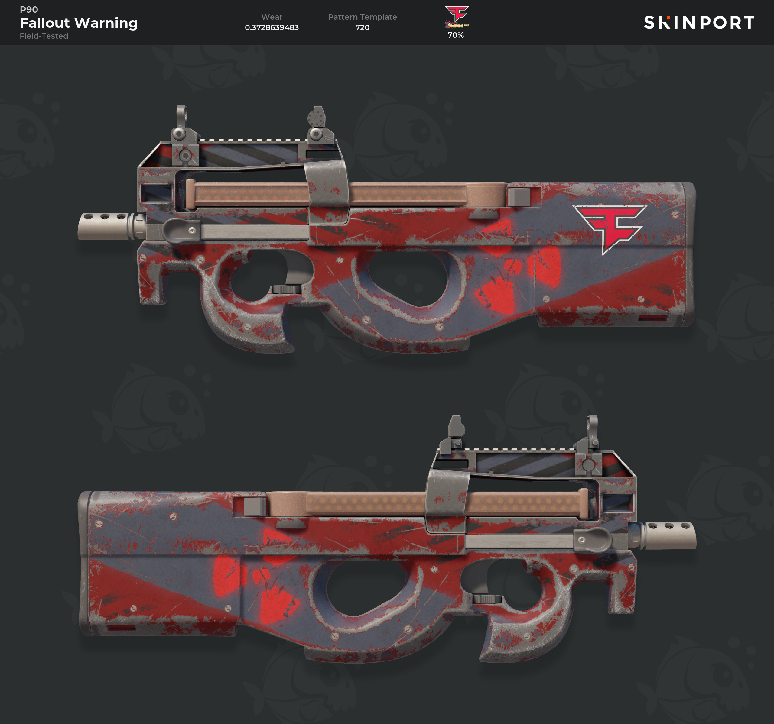 Buy P90 | Fallout Warning (Field-Tested) - price 981.7 ₽ RUB | Buy CS 2 ...