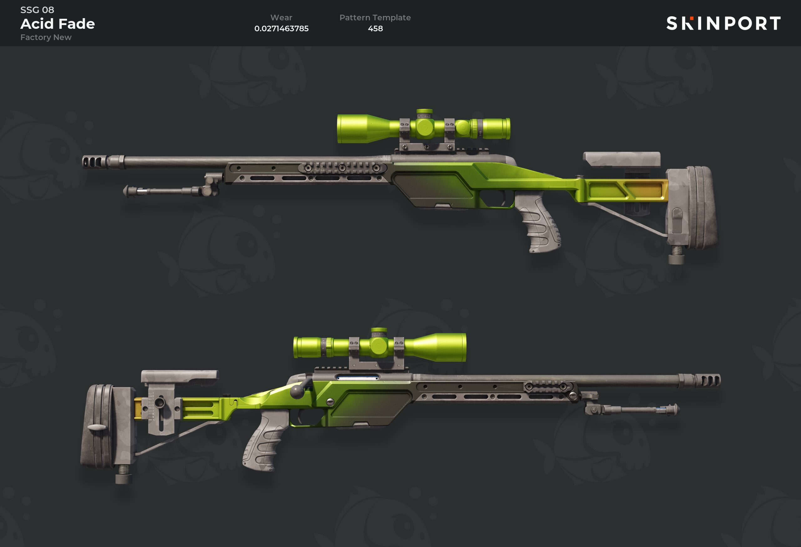 Купить SSG 08 | Acid Fade (Factory New) - цена 1.4 $ USD | Купить скины ...