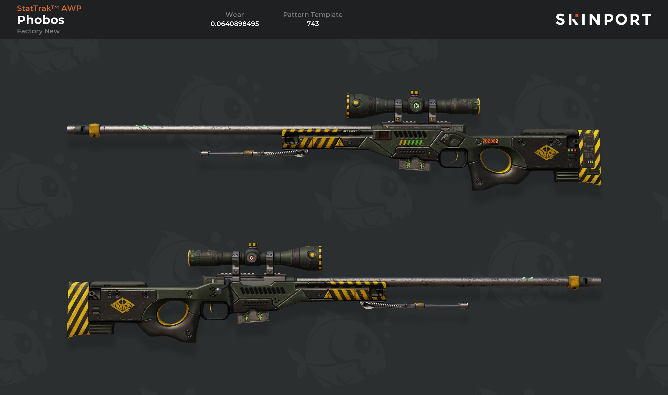 Купить StatTrak™ AWP | Phobos (Factory New) - цена 7.65 $ USD | Купить ...