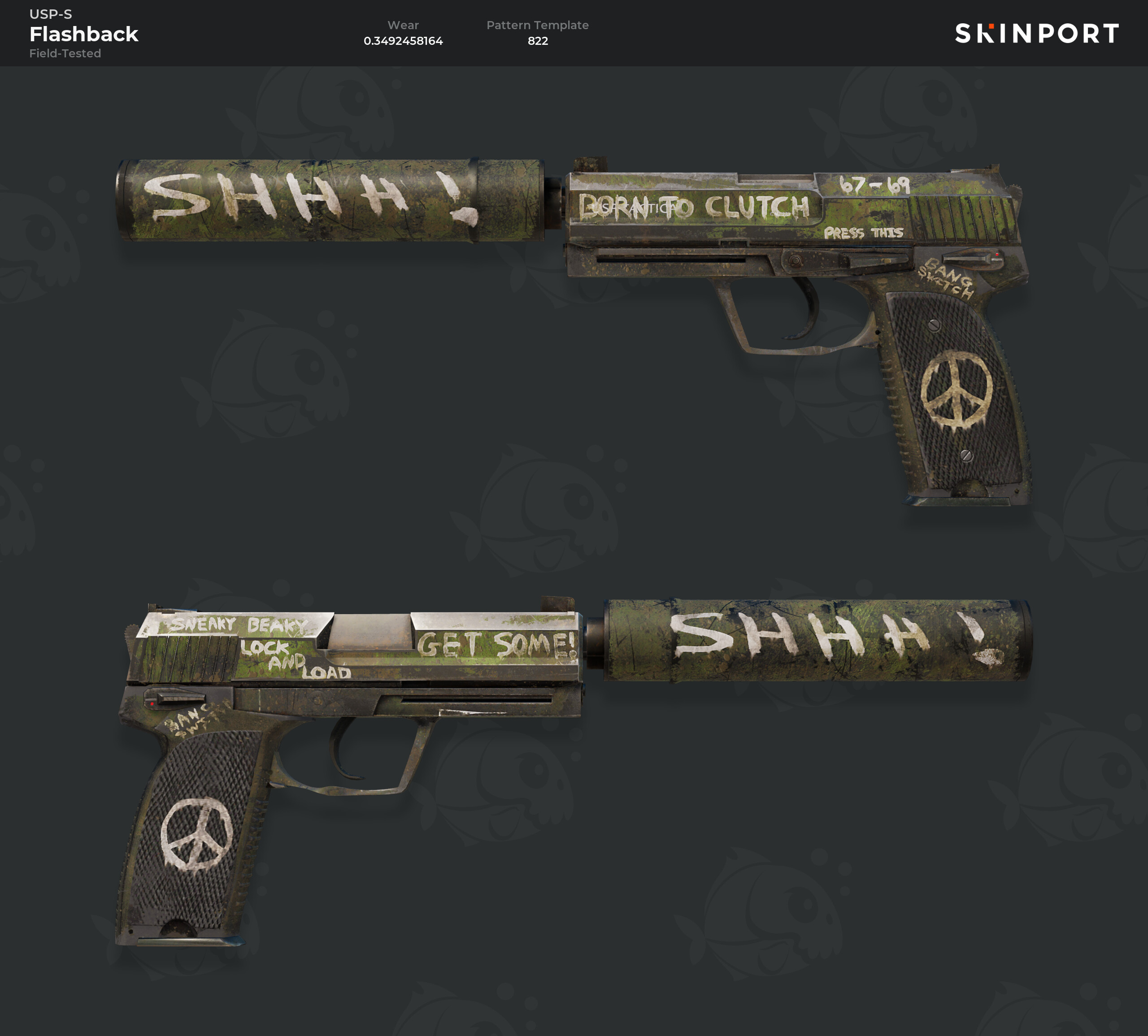 Купить USP-S | Flashback (Field-Tested) - цена 50.3 ₽ RUB | Купить ...