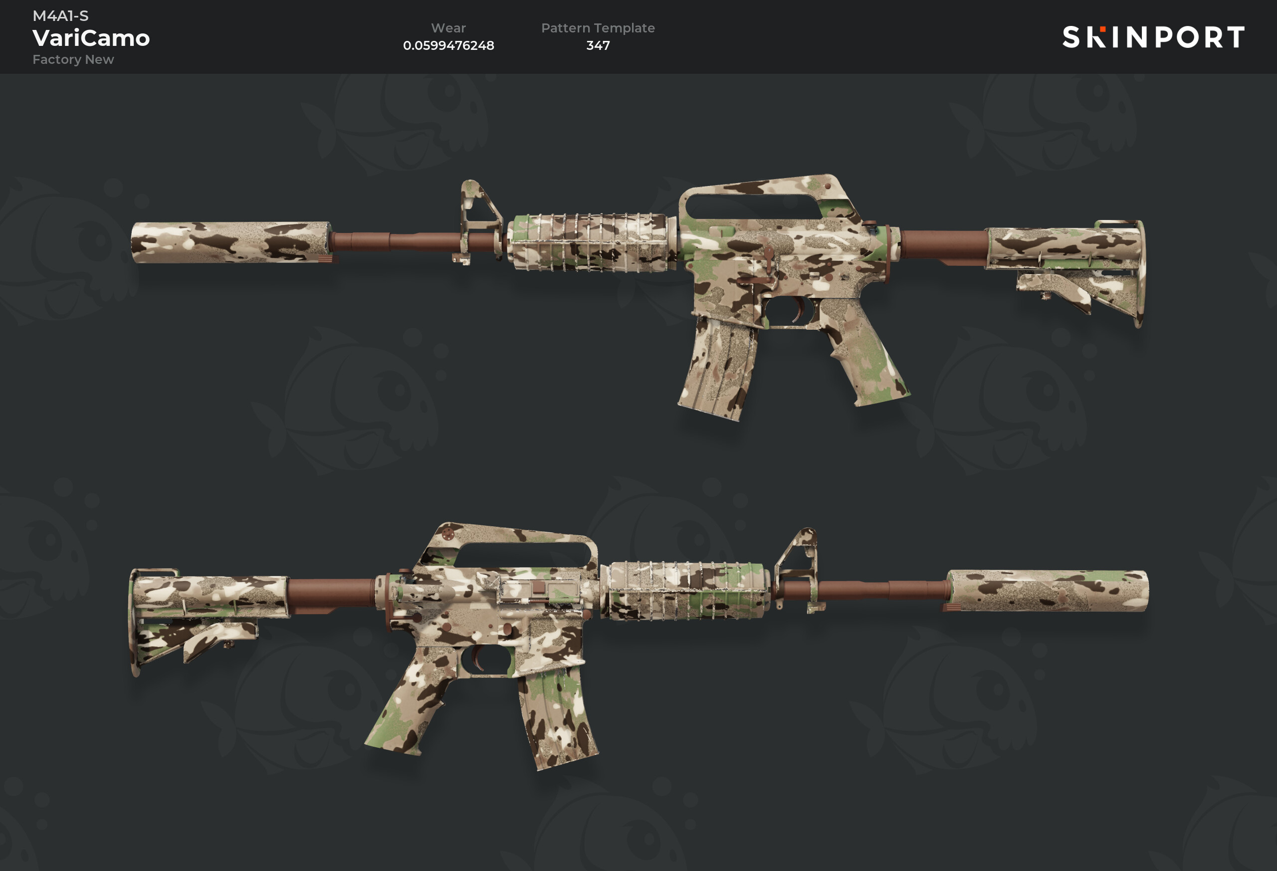 Купить M4A1-S | VariCamo (Factory New) - цена 117.11 ₽ RUB | Купить ...