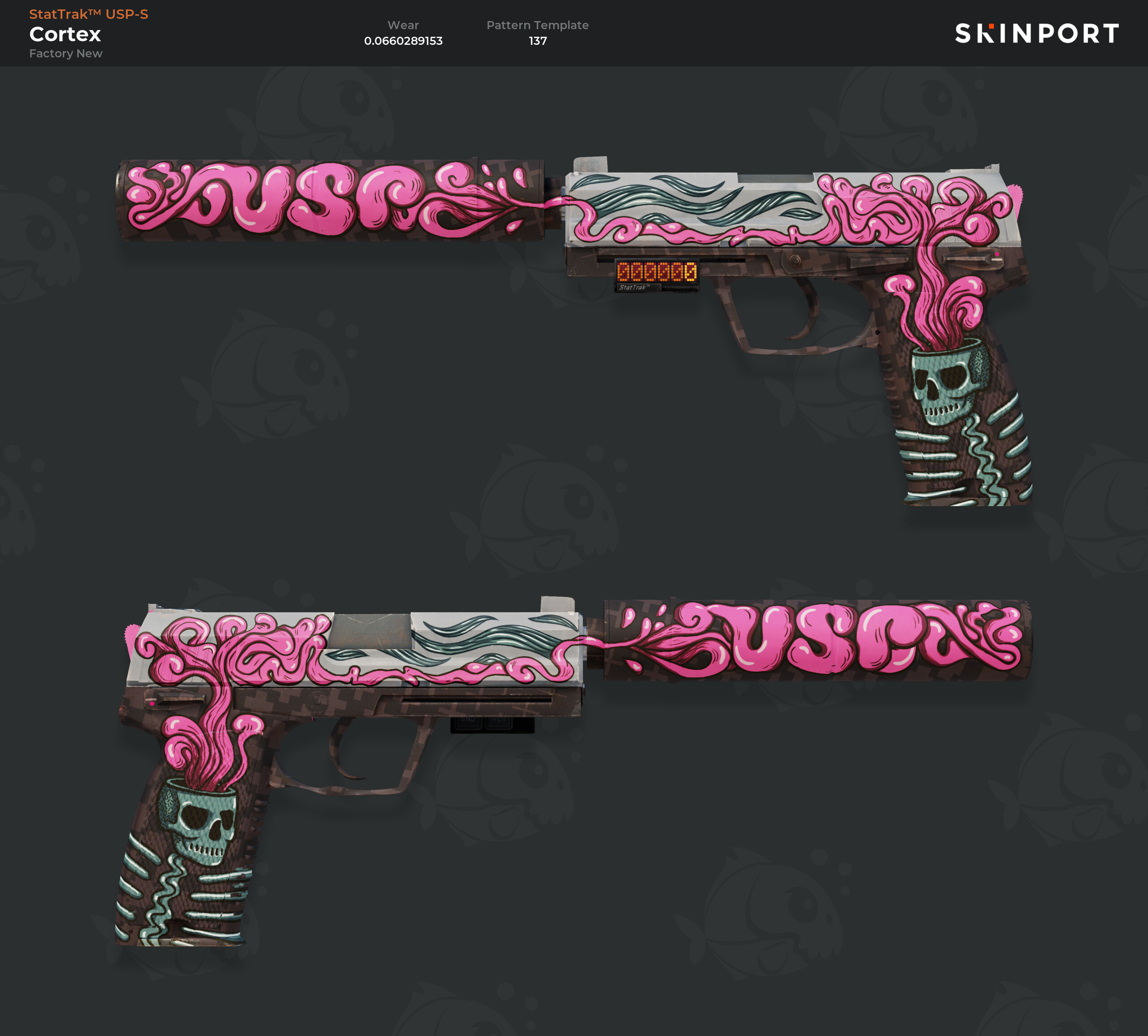 Купить StatTrak™ USP-S | Cortex (Factory New) - цена 2564.32 ₽ RUB ...